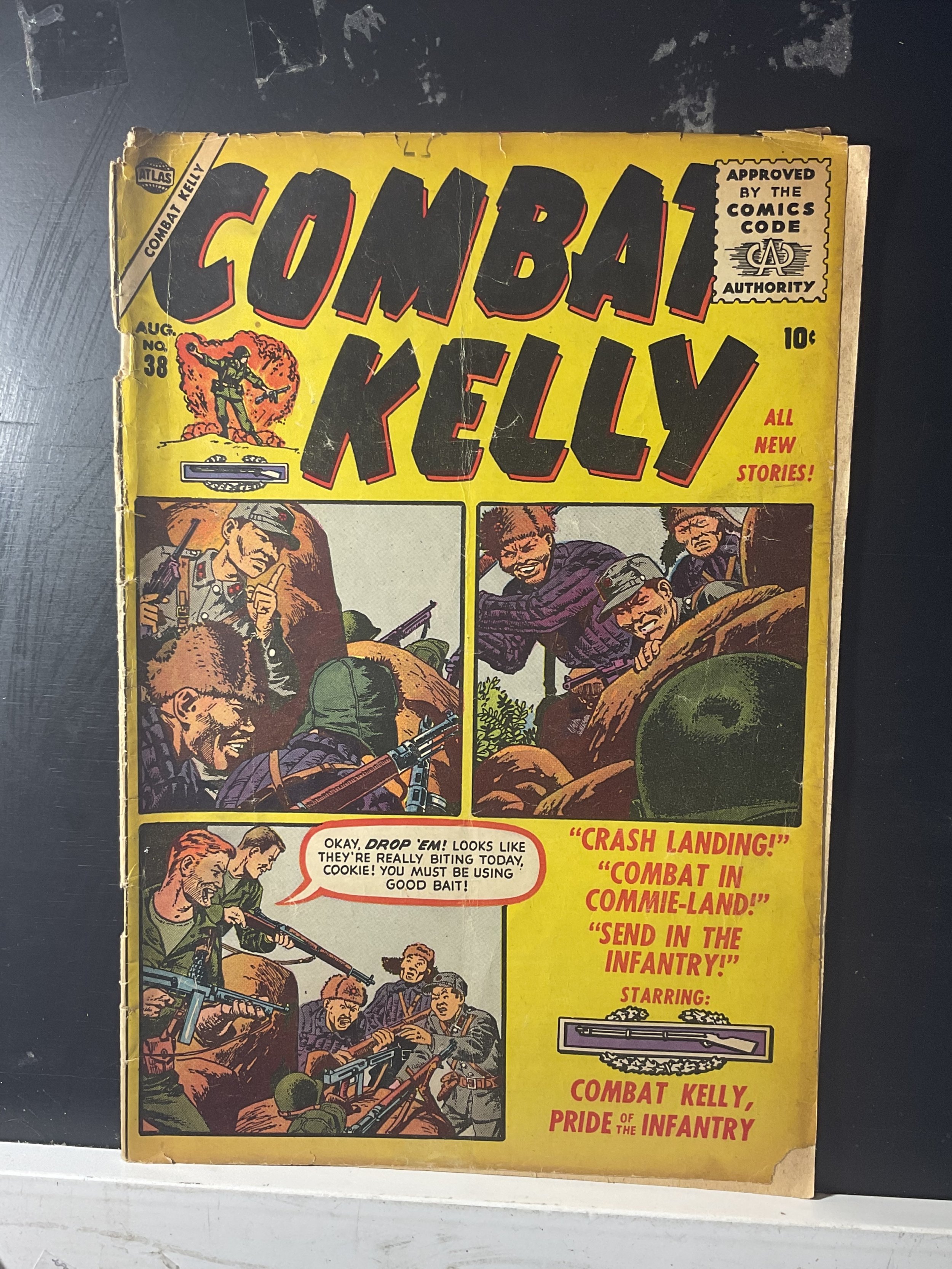 Combat Kelly #38 (1956) Golden Age | Comic Books - Silver Age, Atlas ...
