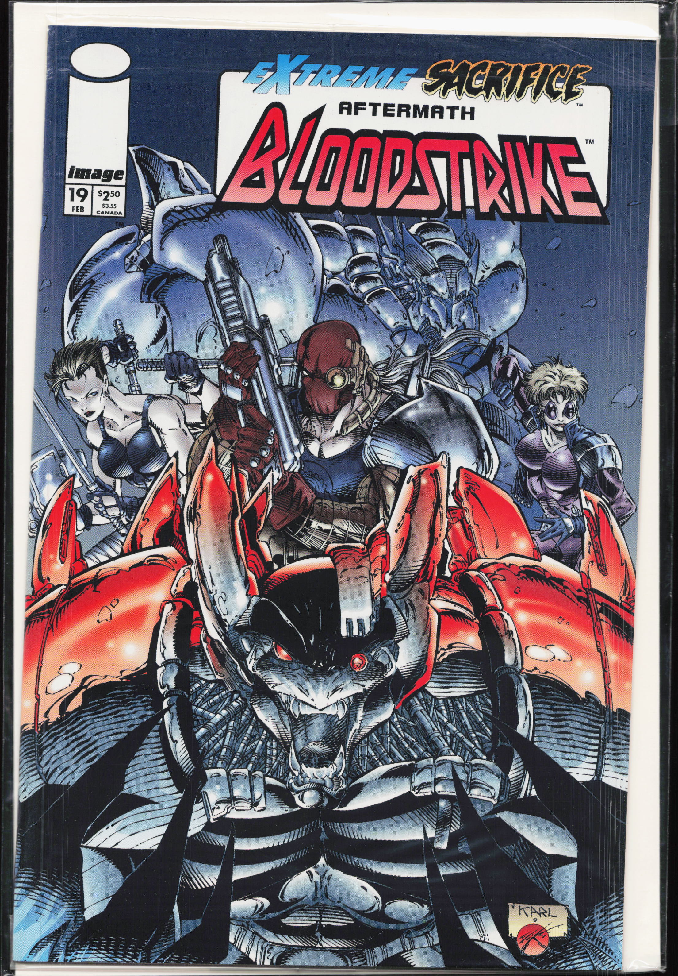 Bloodstrike #19 (1995) Bloodstrike | Comic Books - Modern Age, Image ...