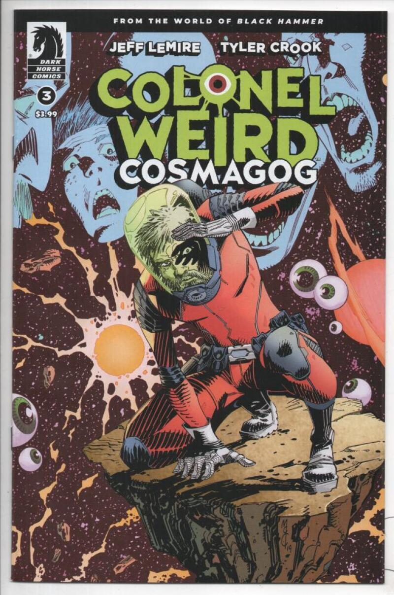 COLONEL WEIRD Cosmagog #1 2 3 4 B, NM, Tyler Crook, Jeff Lemire, 2020 ...