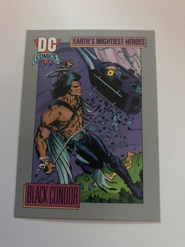 BLACK CONDOR #34 card : 1992 DC Universe Series 1, NM/M, Impel | Comic ...
