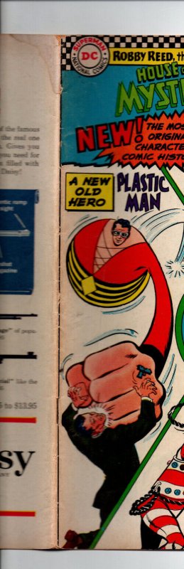 House of Mystery #160 - 1st Silver Age appearance Plastic Man - KEY ...