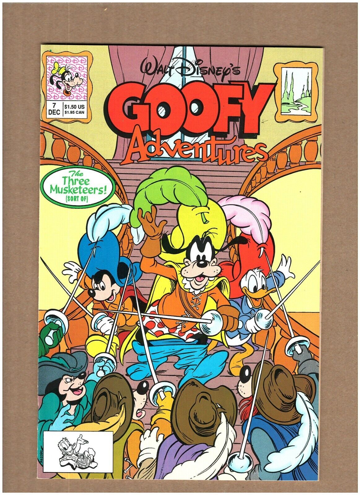 Walt Disney's Goofy Adventures #7 Disney Comics 1990 NM- 9.2 | Comic ...