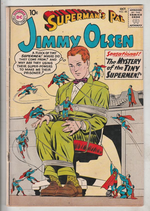 Jimmy Olsen, Superman's Pal #48 (Oct-60) FN/VF Mid-High-Grade Jimmy ...