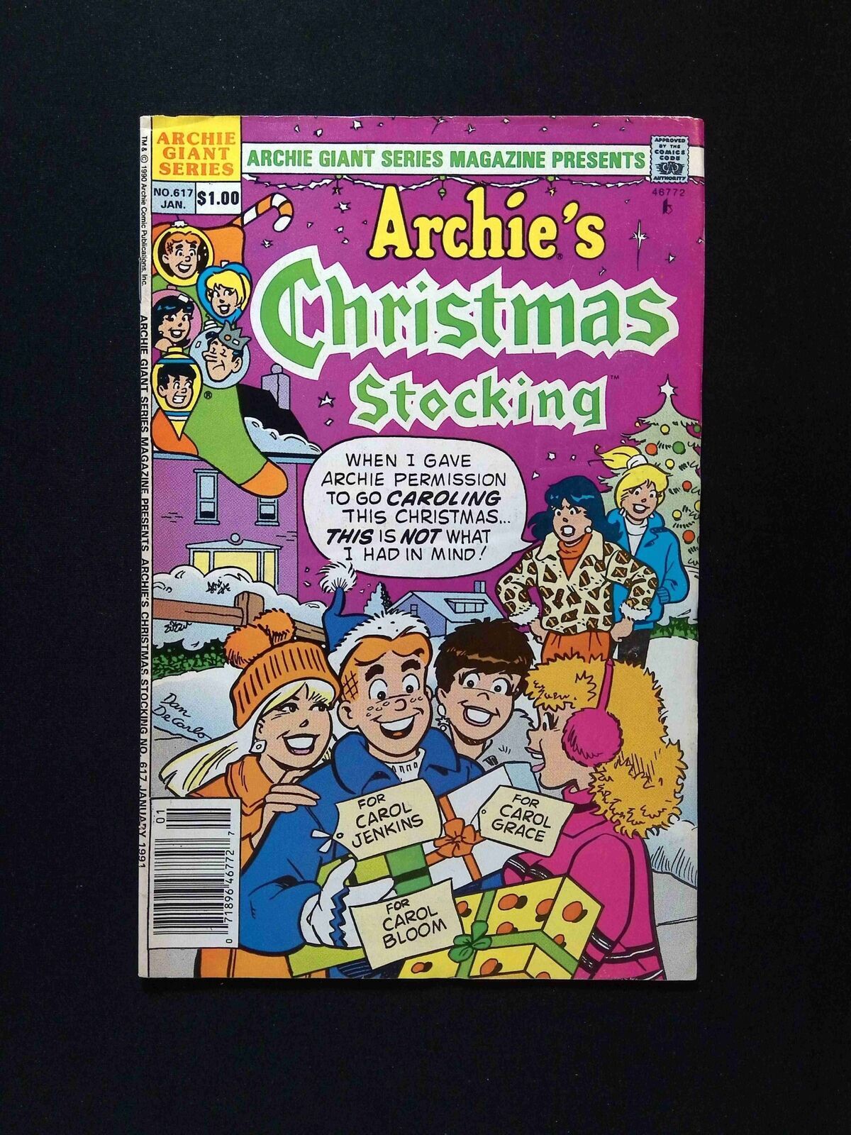 Archie Giant Series #617 ARCHIE Comics 1991 FN+ NEWSSTAND | Comic Books ...