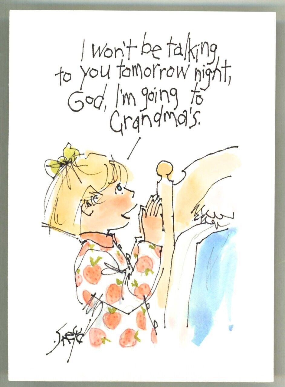 Doug Sneyd Original Art ~ Wee Whimsy Out of the Mouths of Babes Concept ...