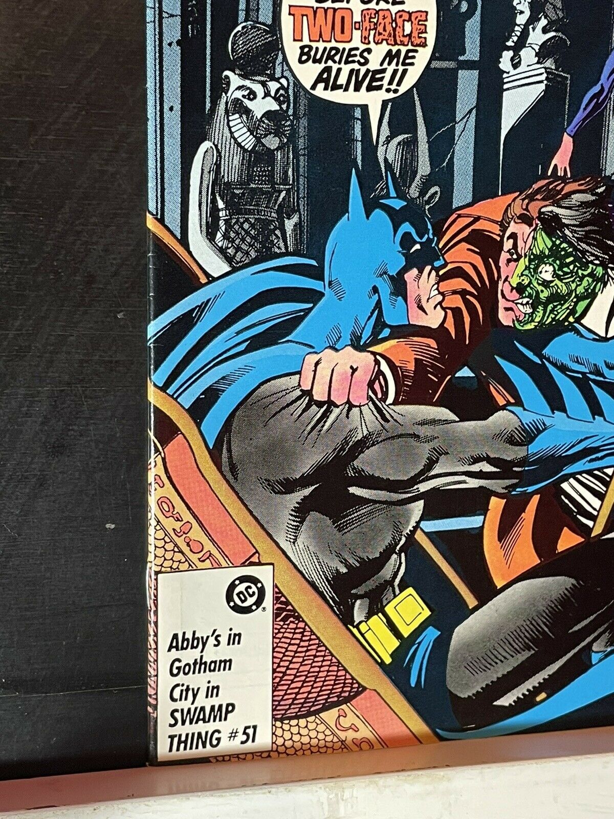 BATMAN 398 (1986 DC) Two-Face & Catwoman Cover | Comic Books - Copper ...