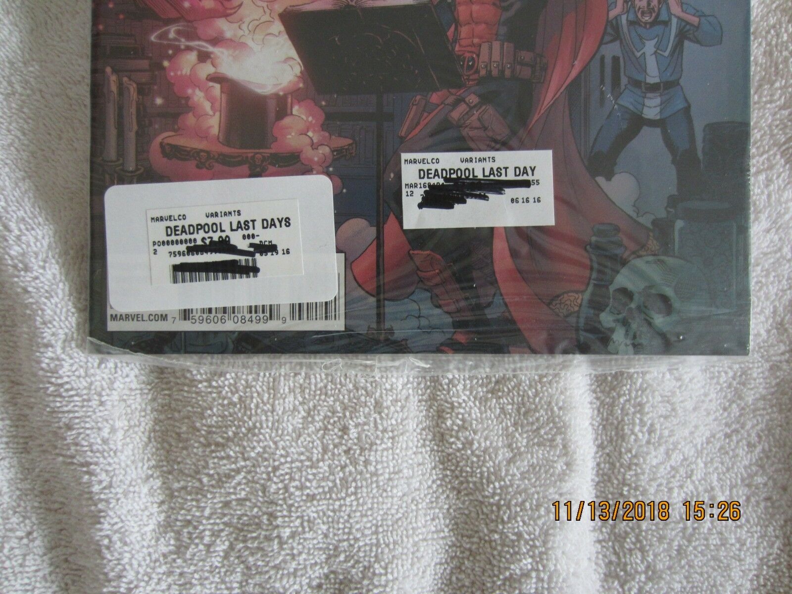 Deadpool Last Days of Magic 1 Rare Reilly Brown Fried PIE Color Variant ...