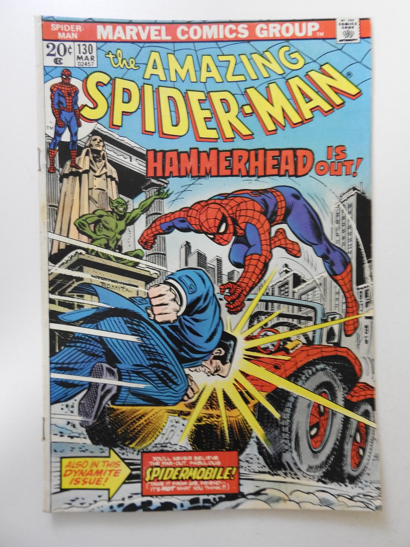 The Amazing Spider-Man #130 (1974) VG+ Condition! MVS intact! | Comic ...