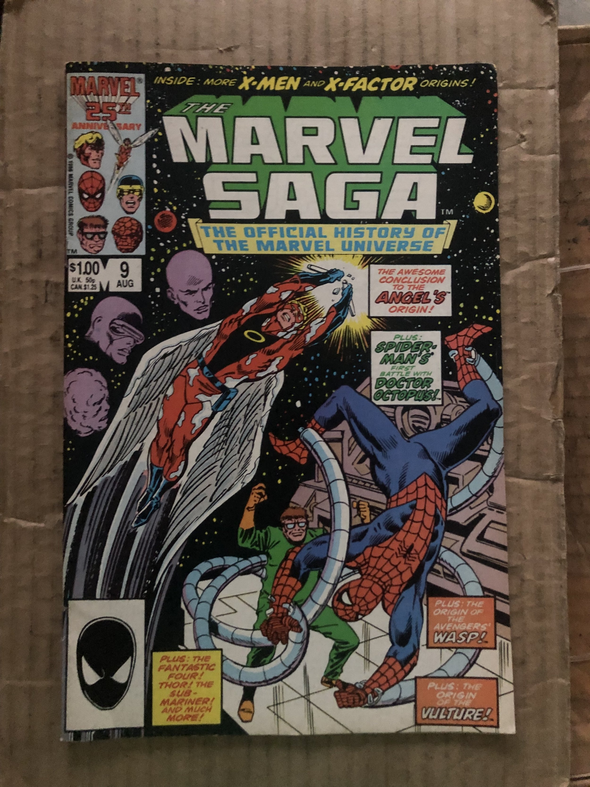 The Marvel Saga The Official History of the Marvel Universe #9 Direct ...