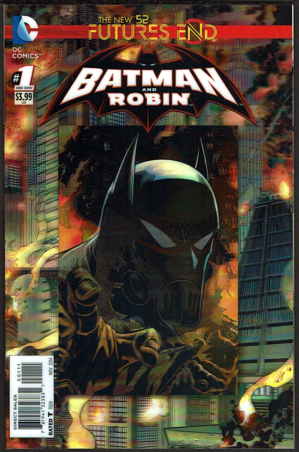 Futures End Batman & Robin 3-D Cover (2014, DC) 9.6 NM+ | Comic Books ...