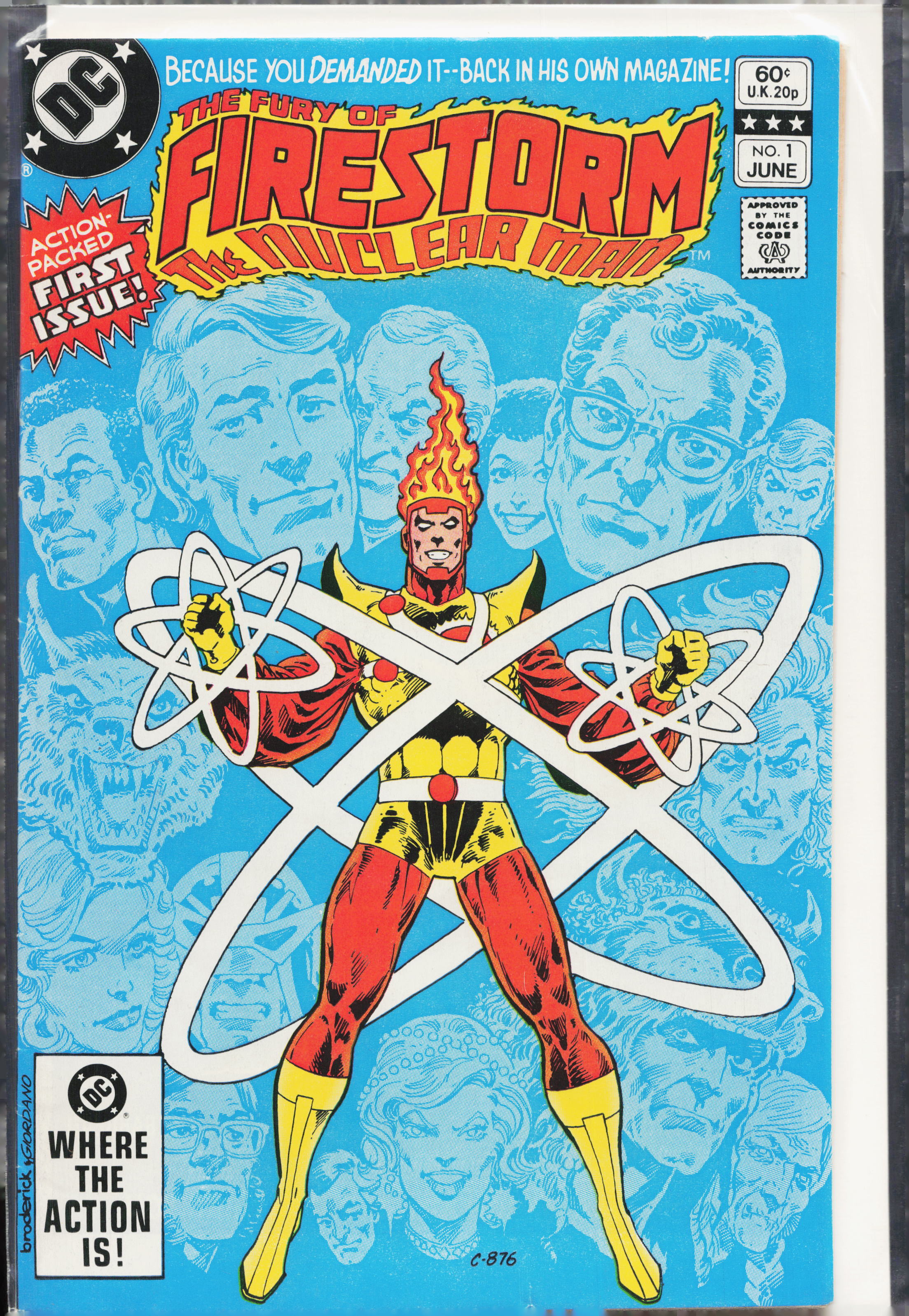 The Fury of Firestorm #1 (1982) Firestorm [Key Issue] | Comic Books - Bronze Age, DC Comics ...
