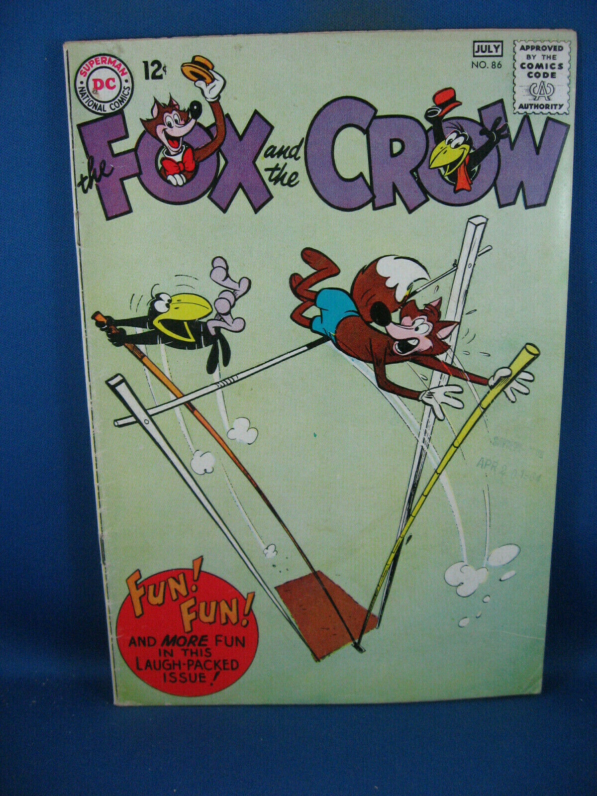 The FOX and the Crow 86 VG+ 1964 | Comic Books - Silver Age, DC Comics ...