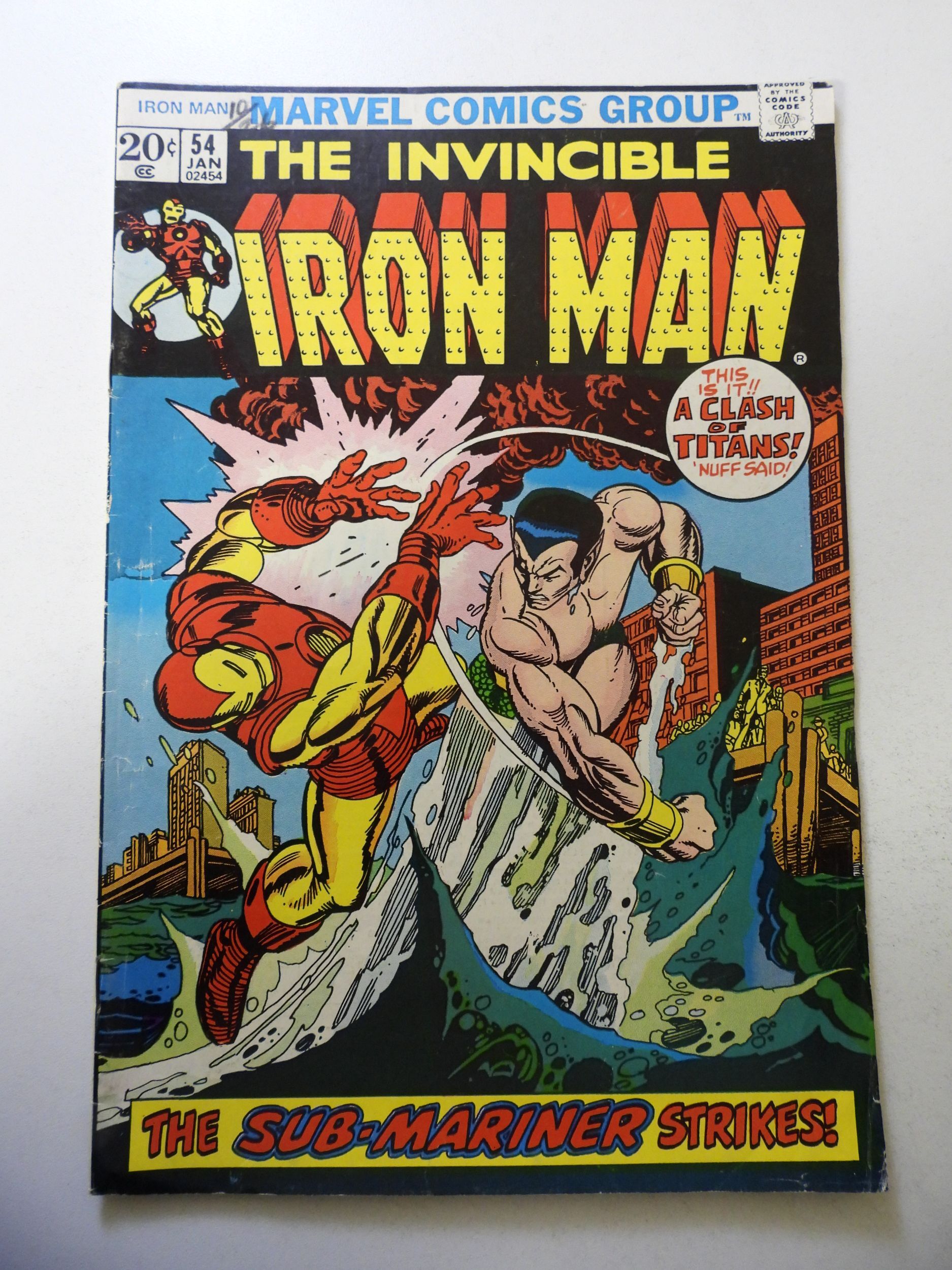 Iron Man #54 (1973) FN Condition | Comic Books - Bronze Age, Marvel ...