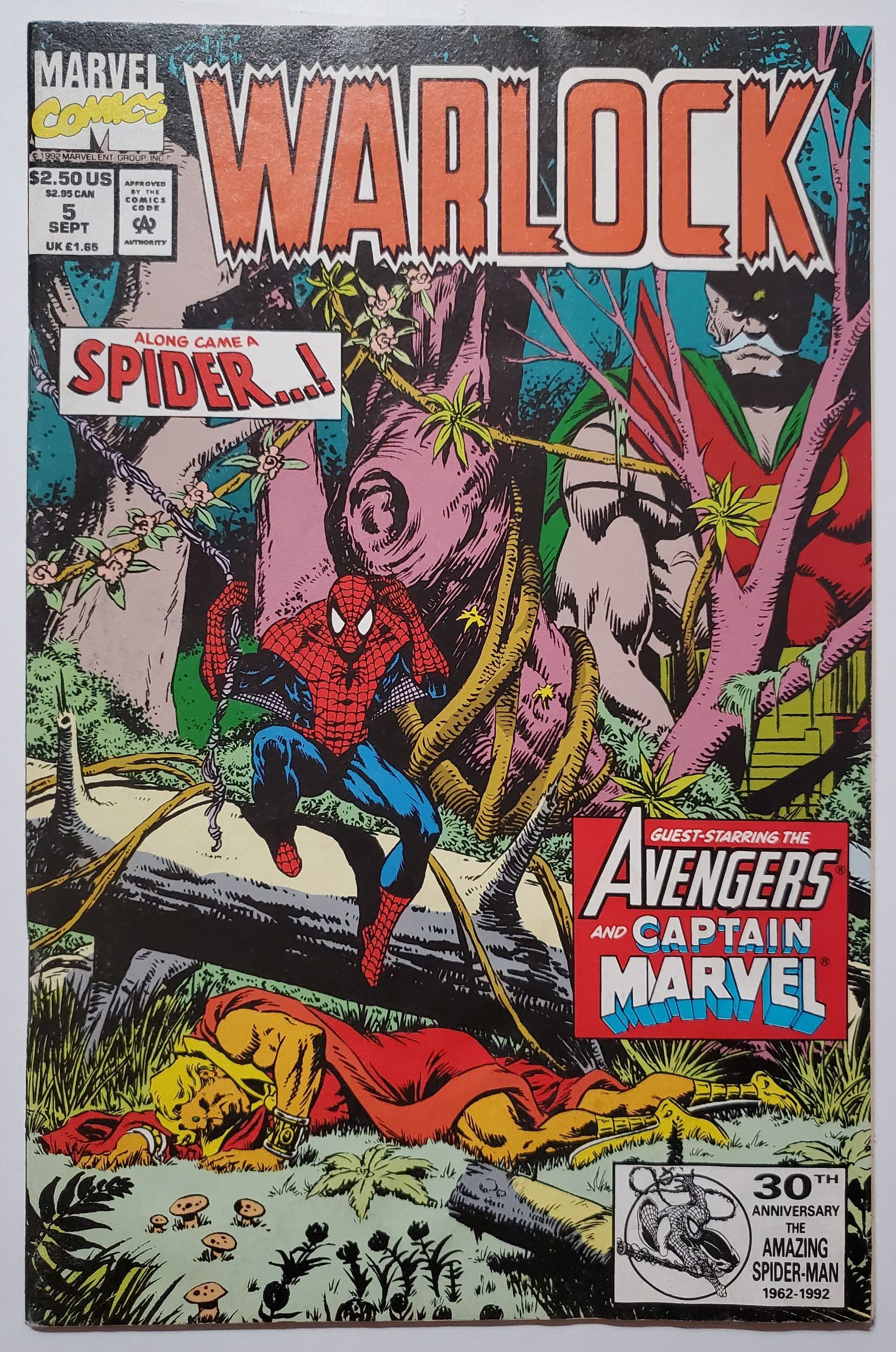 Warlock #5 (1992) VF+ Artist Jim Starlin | Comic Books - Modern Age ...