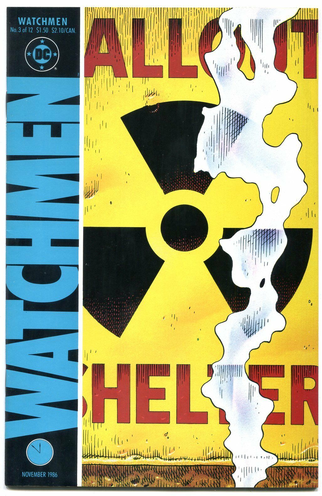 Watchmen #3 Comic Book 1986-David Gibbons-Alan Moore-Dc Comics- | Comic ...