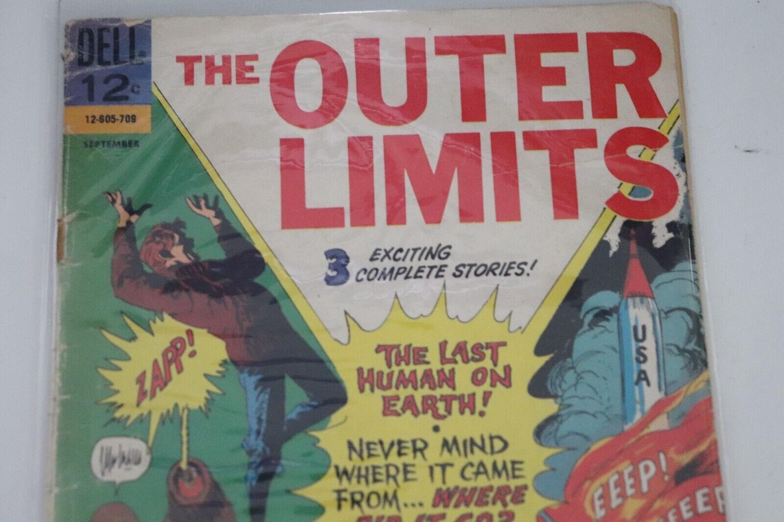The Outer Limits #15 TV Show Silver Age Sci-Fi Dell Comics 1967 | Comic ...