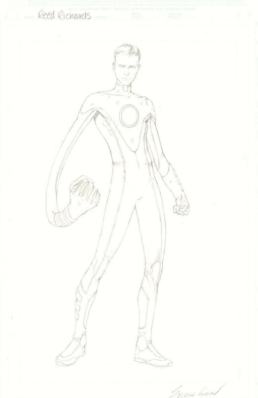 Reed Richards from the Fantastic Four - A - Character Design Art by ...