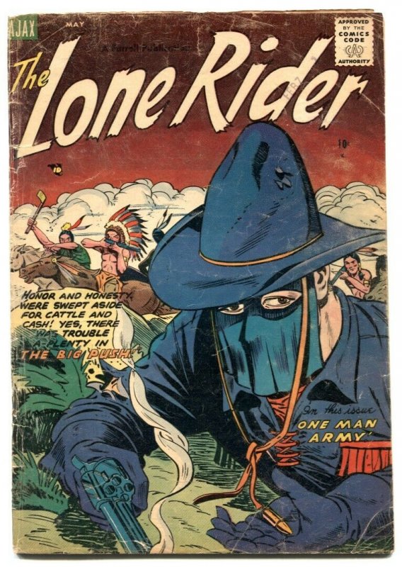 Lone Rider #25 1955- Western comic book VG- / HipComic