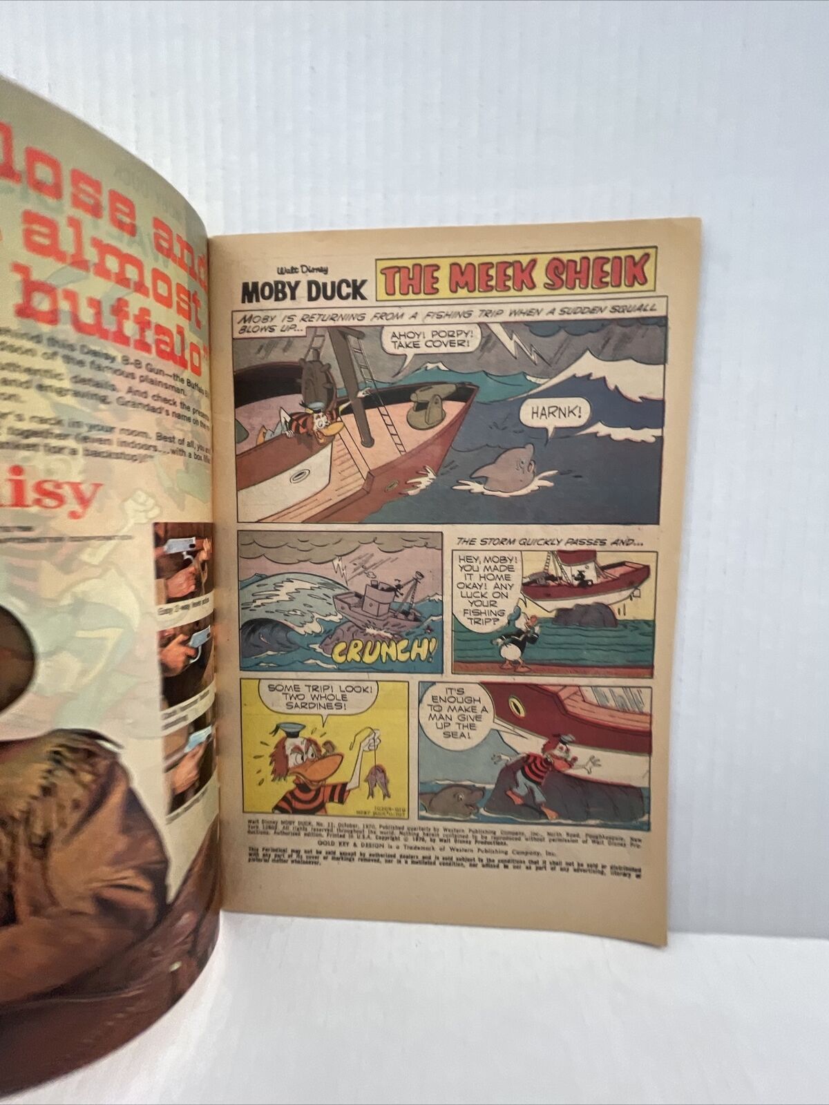 Walt Disney’s Moby Duck #11 Gold Key | Comic Books - Bronze Age, Gold ...