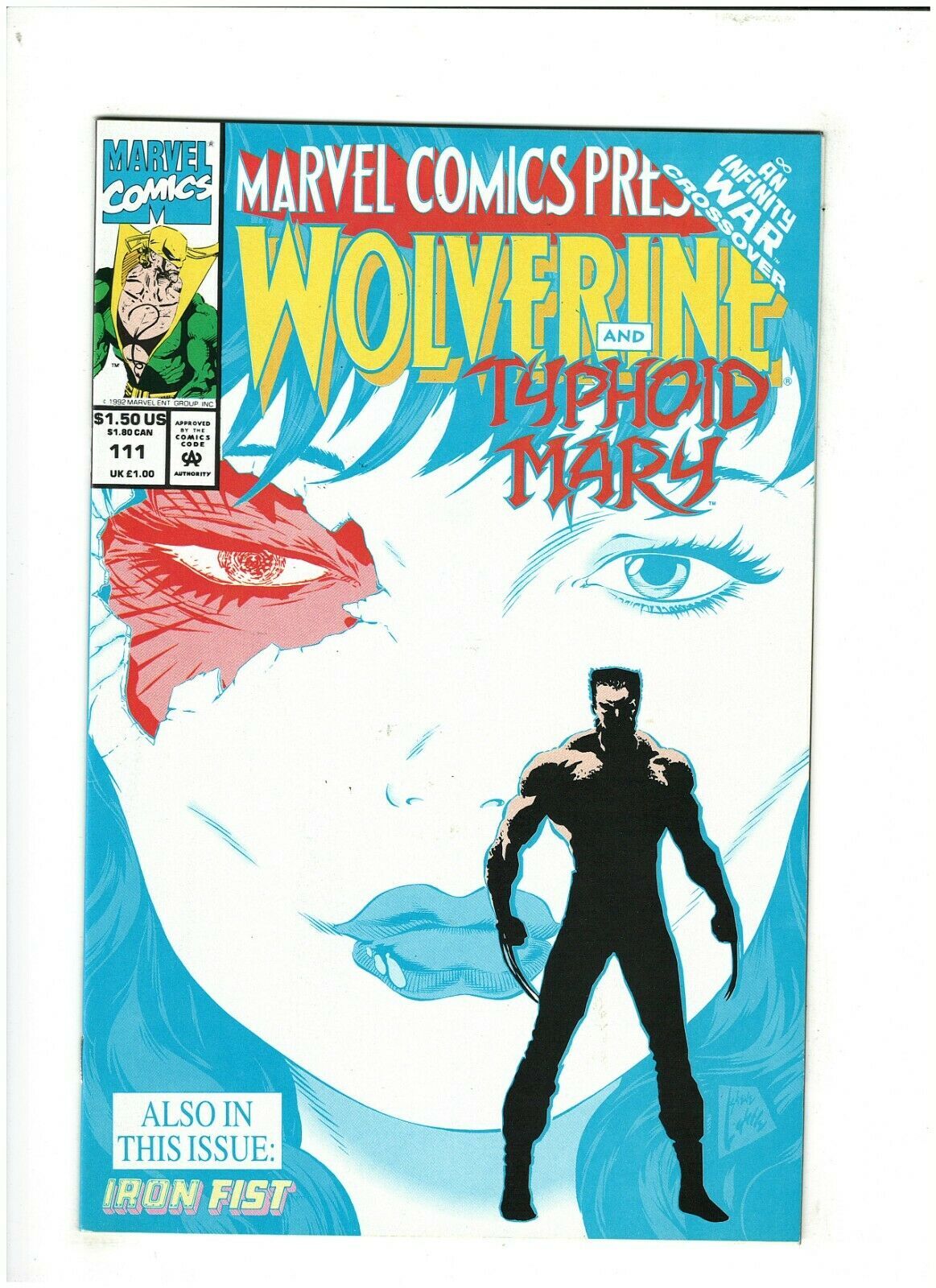 Marvel Comics Presents #111 NM- 9.2 Wolverine, Ghost Rider Thanos ...