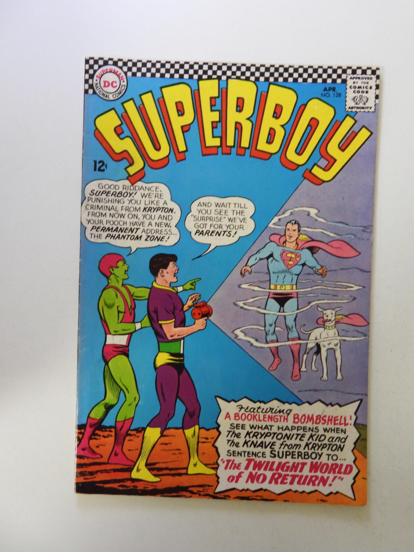 Superboy #128 (1966) FN/VF condition | Comic Books - Silver Age, DC Comics / HipComic