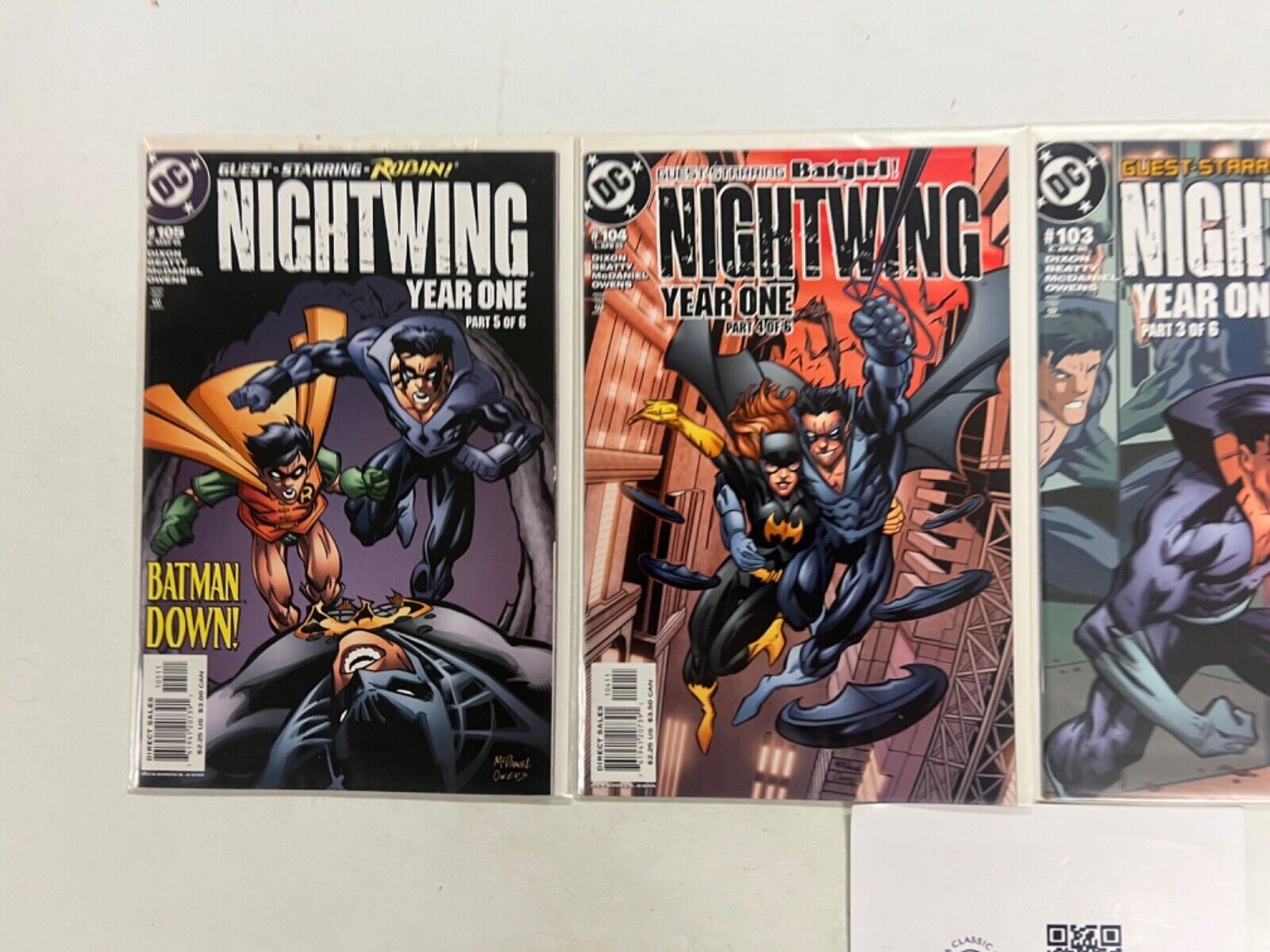 4 Nightwing DC Comic Books # 102 103 104 105 Batman Superman Wonder ...