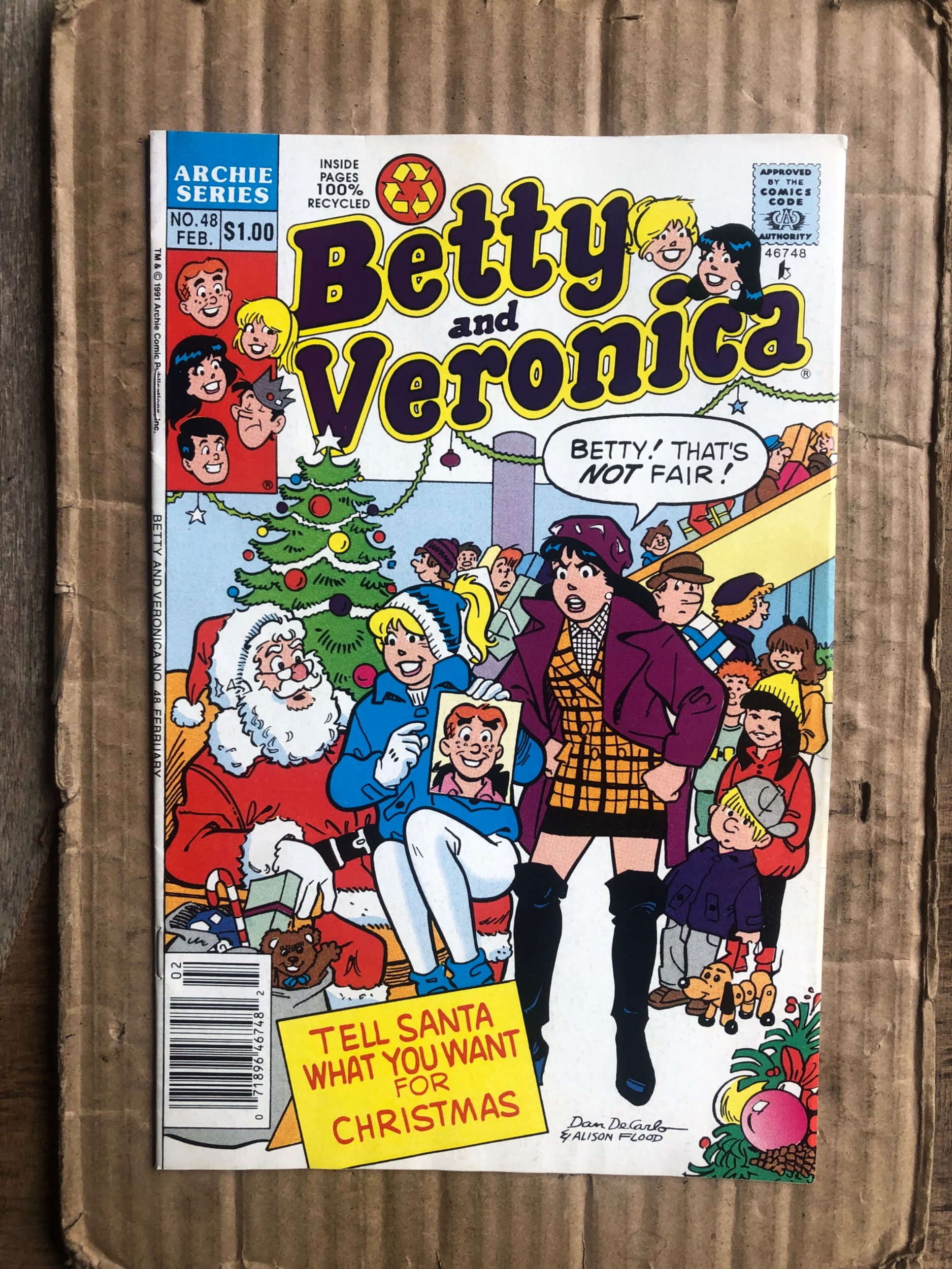 Betty and Veronica #48 (1992) | Comic Books - Modern Age, Archie Comics ...