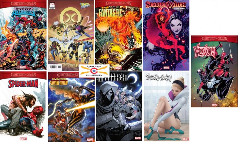 (2023) Contest of Chaos Annual #1-9 Complete Set! Spider-Gwen! Venom! X ...