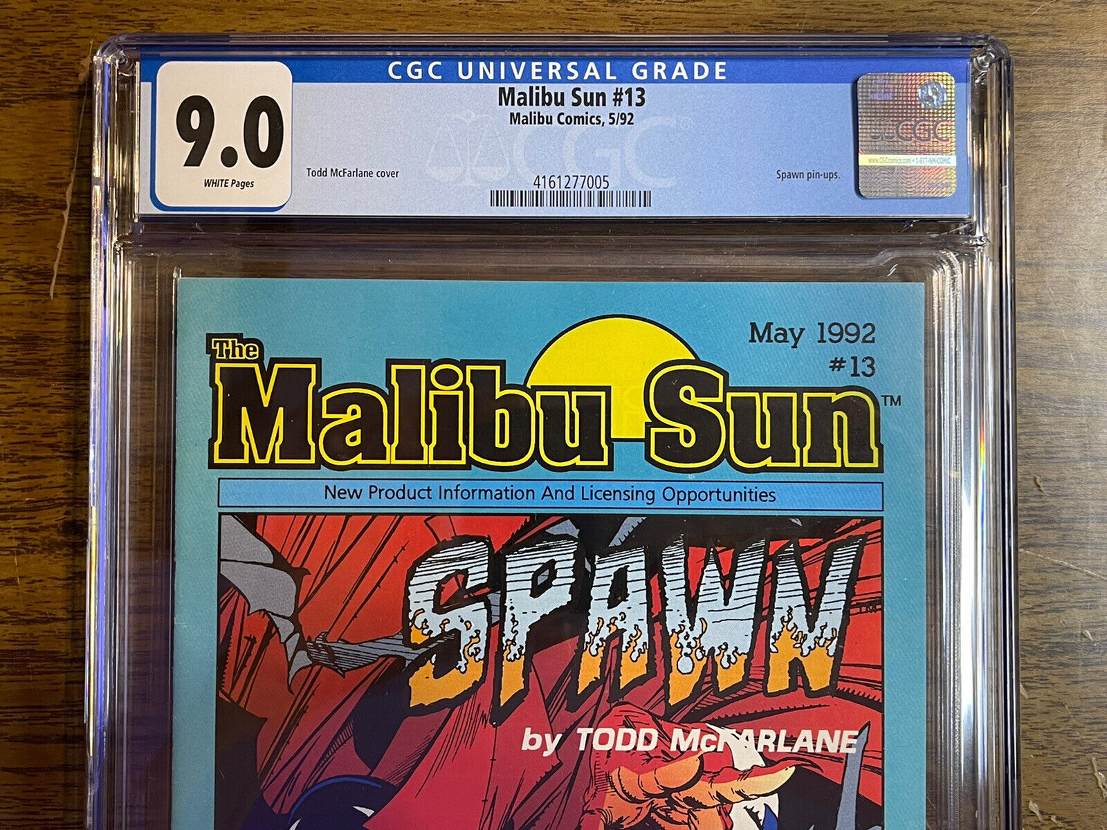 Malibu SUN Spawn #13 (1992) CGC 9.0 1st Appearance of Spawn! Todd Mcfarlane | Comic Books ...
