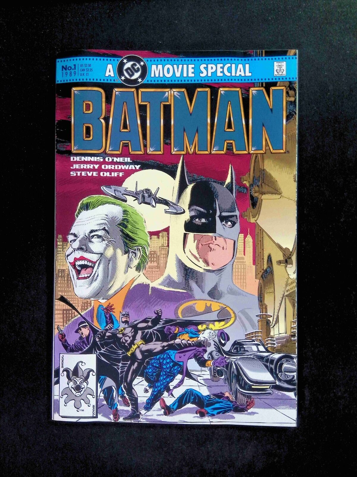 Batman Movie #1B DC Comics 1989 VF+ Variant Cover | Comic Books ...