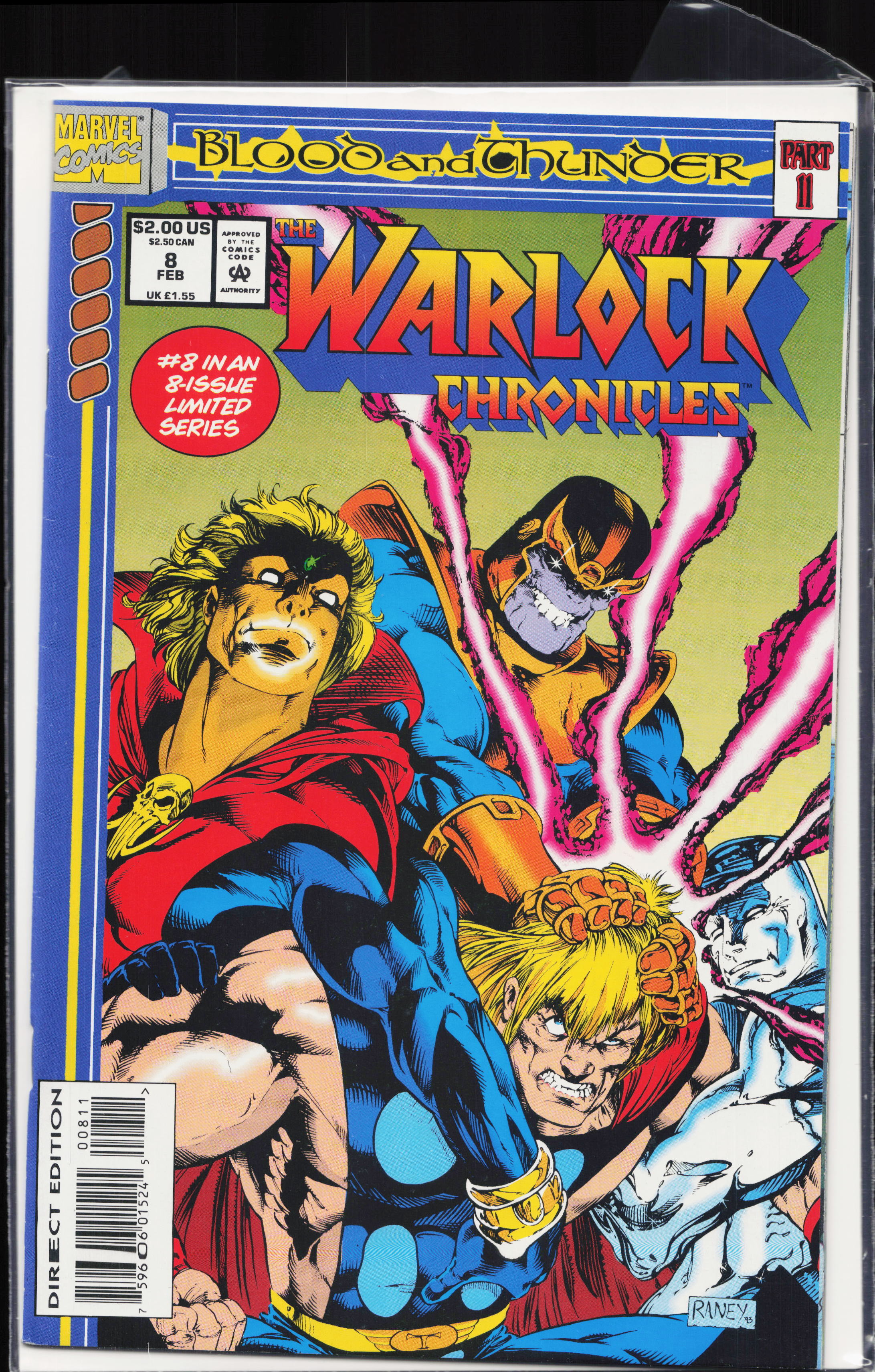 Warlock Chronicles #8 (1994) Warlock | Comic Books - Modern Age, Marvel, Warlock, Superhero ...