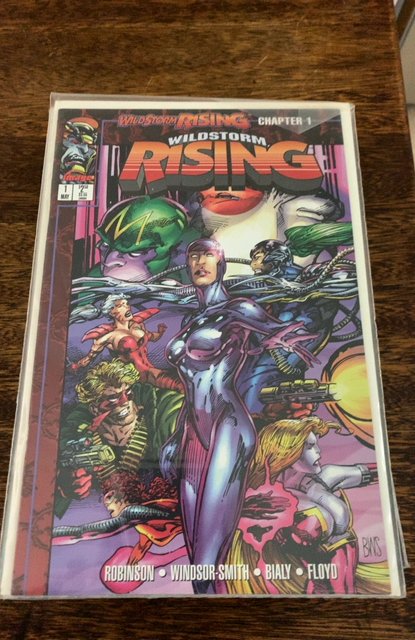 Wildstorm Rising #1 (1995) | Comic Books - Modern Age, Image Comics ...