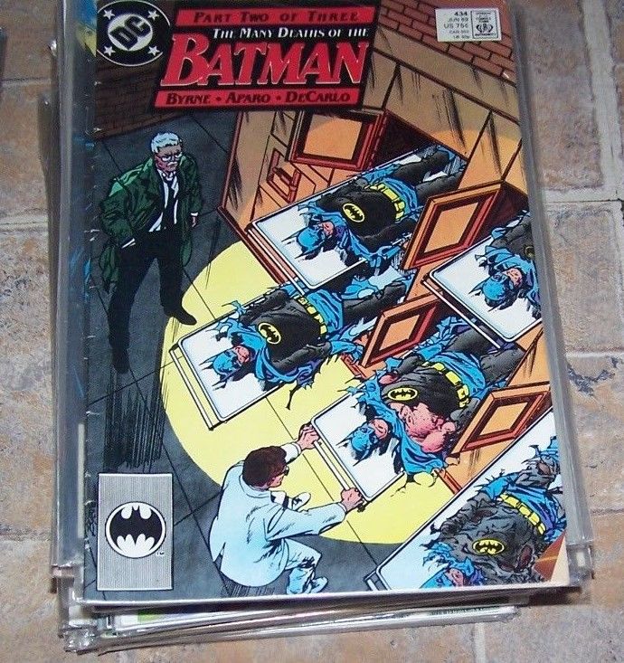 Batman #434 (Jun 1989, DC) many deaths of the batman pt 2 john byrne ...