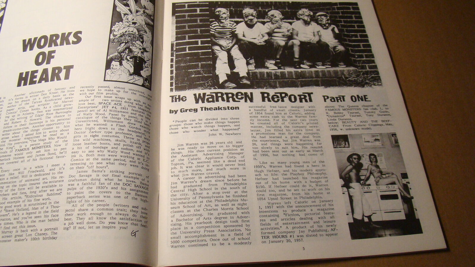 Pure Images 1 *Hi-Gr* *Scarce* Forrest Ackerman Famous Monsters Warren ...