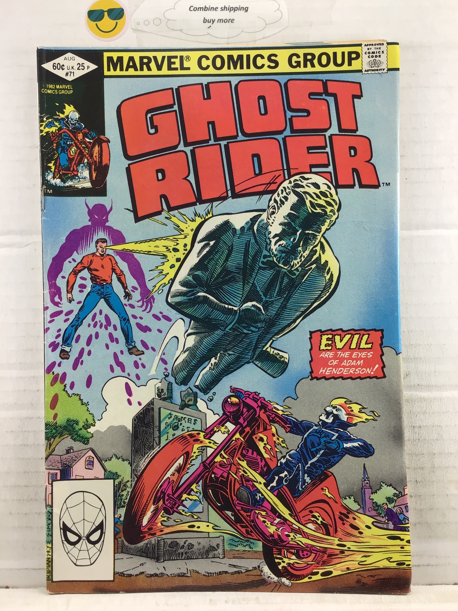 Ghost Rider #71 (1982) fn Eyes of Adam Henderson | Comic Books - Bronze ...