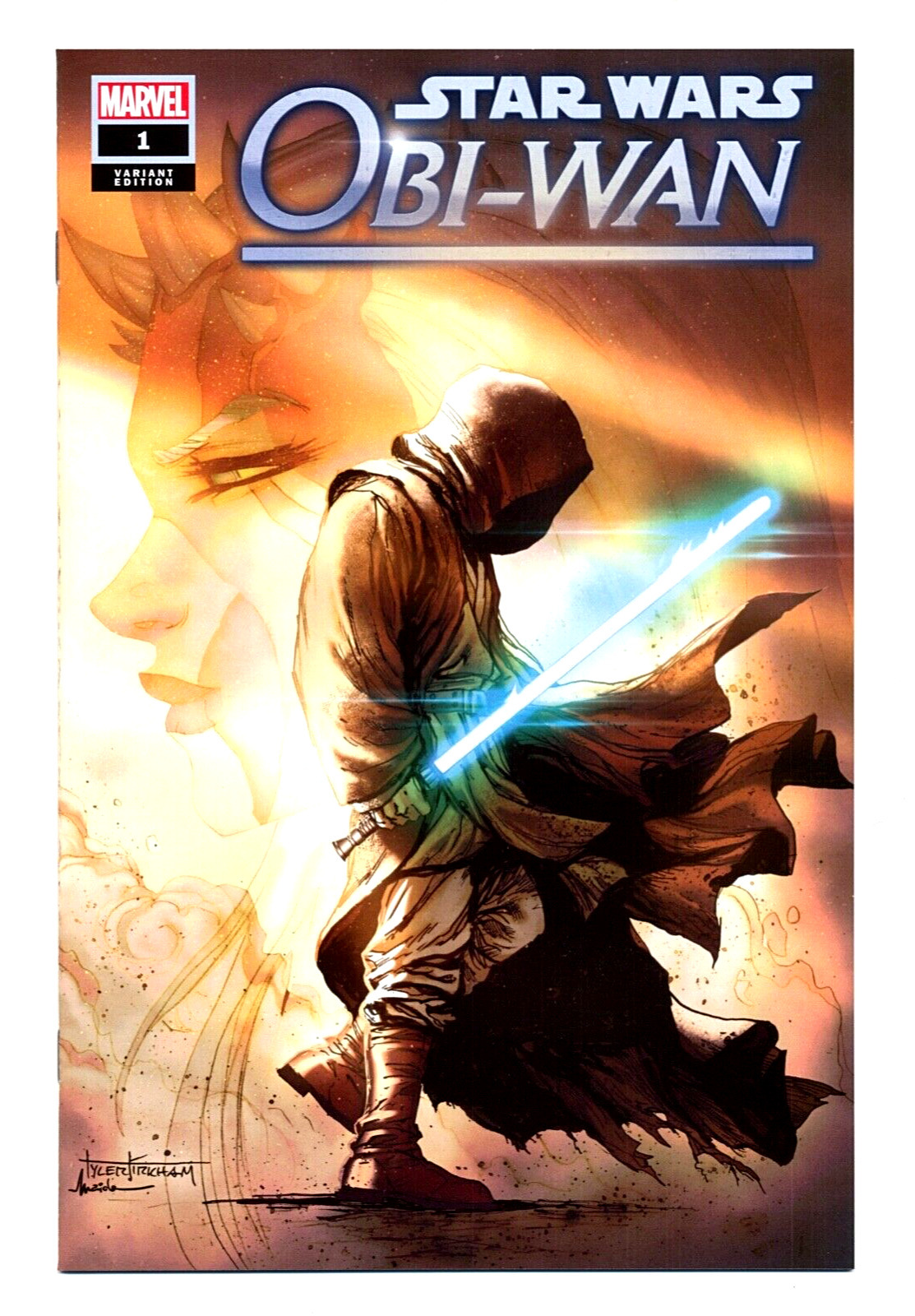 Marvel Star Wars Obi-Wan #1 Kirkham Trade Variant Whatnot CBE Exclusive ...