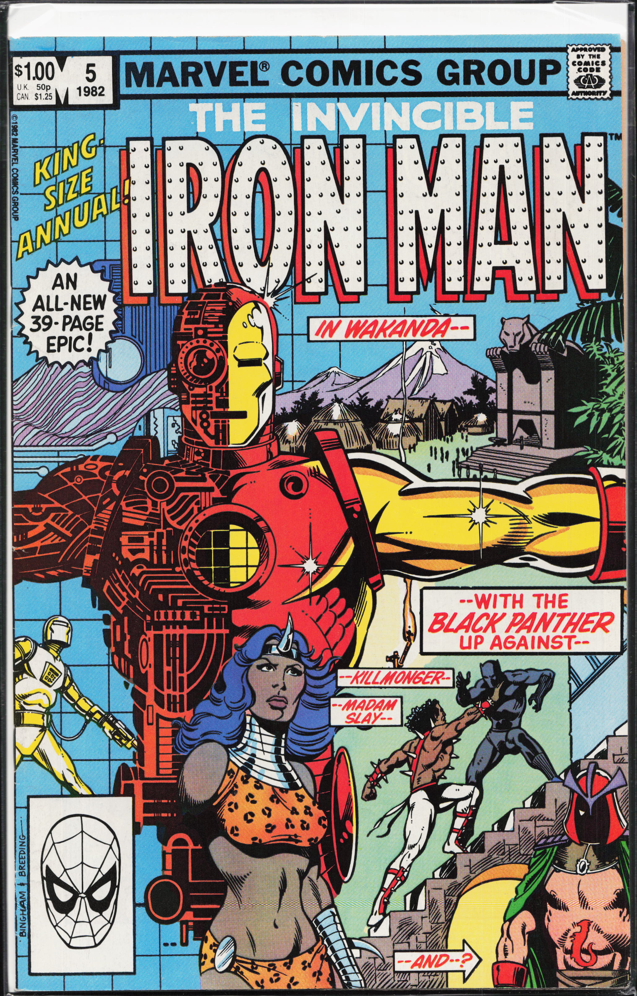 Iron Man Annual #5 (1982) | Comic Books - Bronze Age, Marvel / HipComic