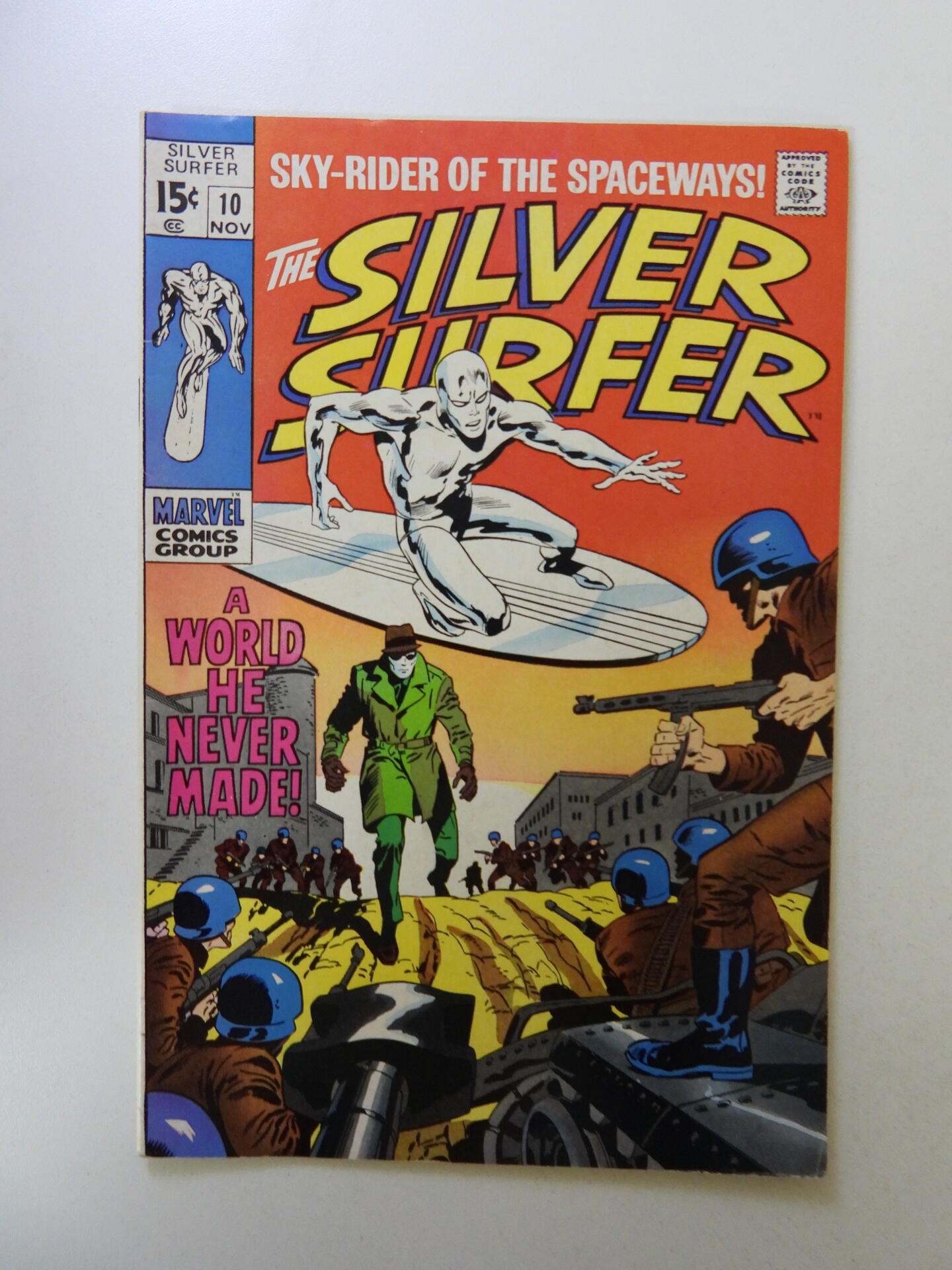The Silver Surfer #10 (1969) FN- condition | Comic Books - Silver Age ...