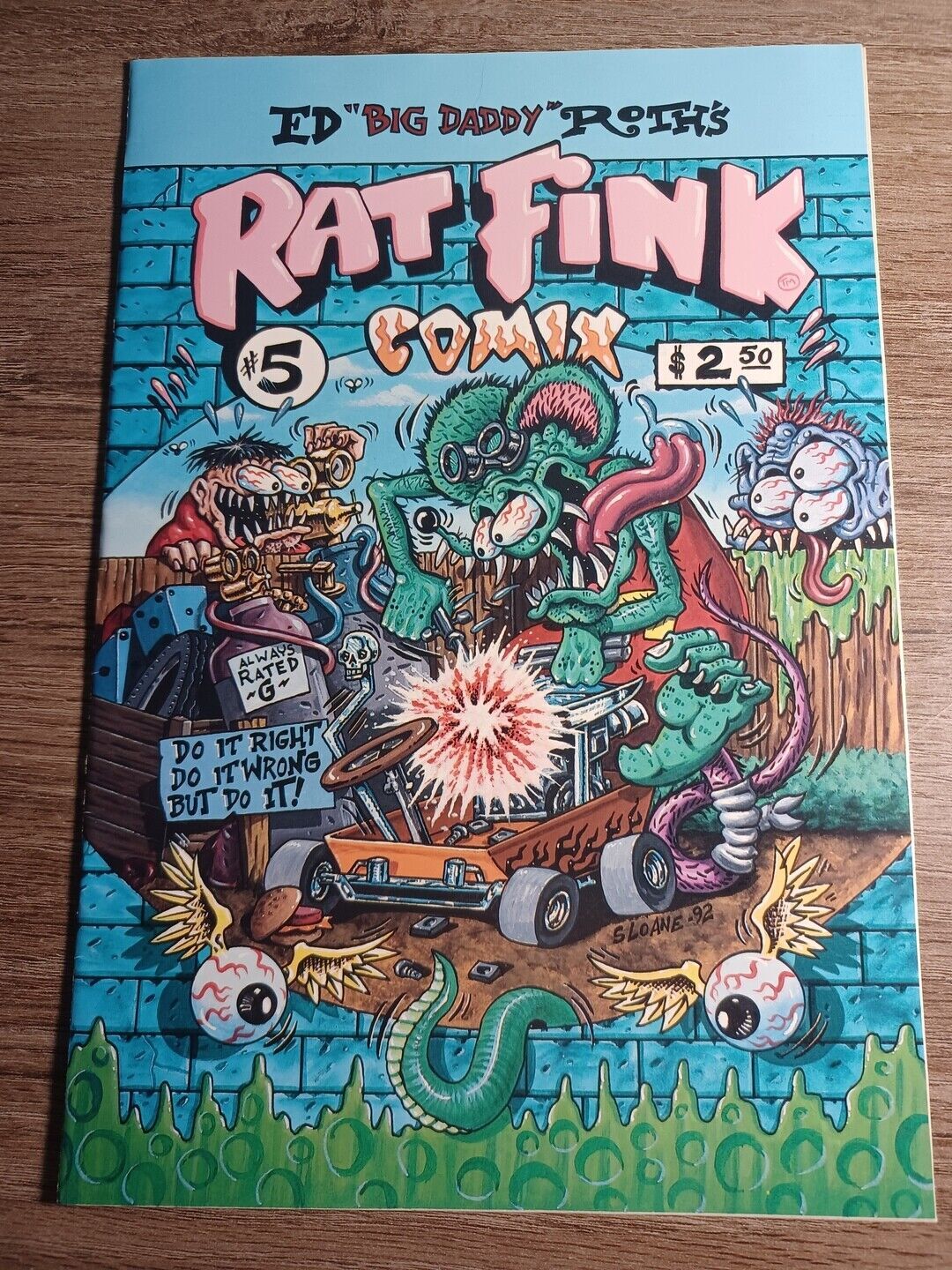 Rat Fink Comix #5 NM- HTF Underground | Comic Books - Modern Age / HipComic