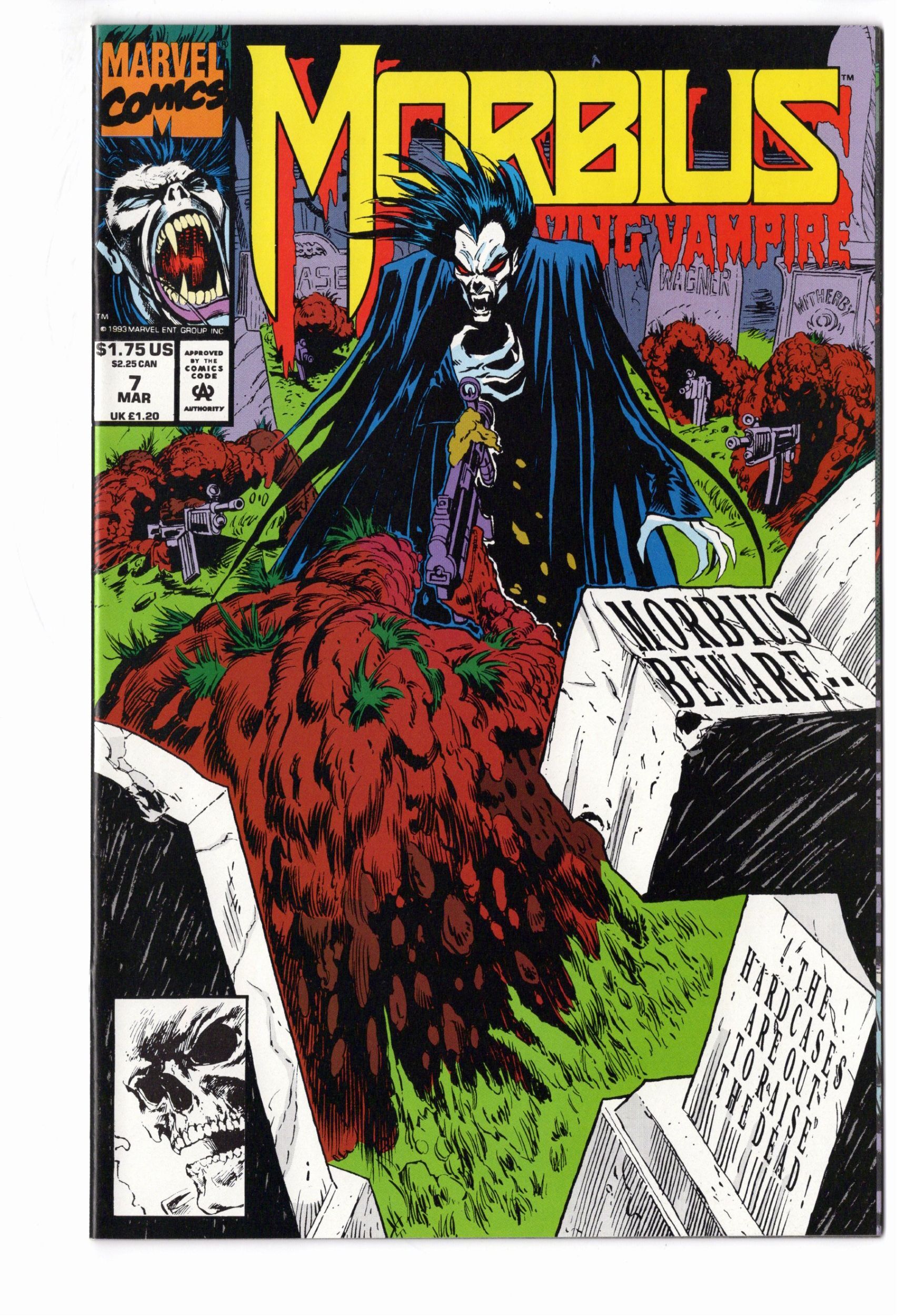 Morbius: The Living Vampire #7 (1993) | Comic Books - Modern Age ...