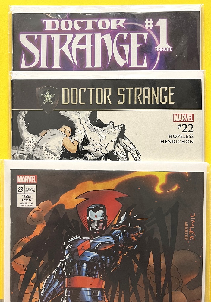 Doctor Strange 22 23 APOCALYPSE VARIANT ANNUAL 1 (2017) | Comic Books ...