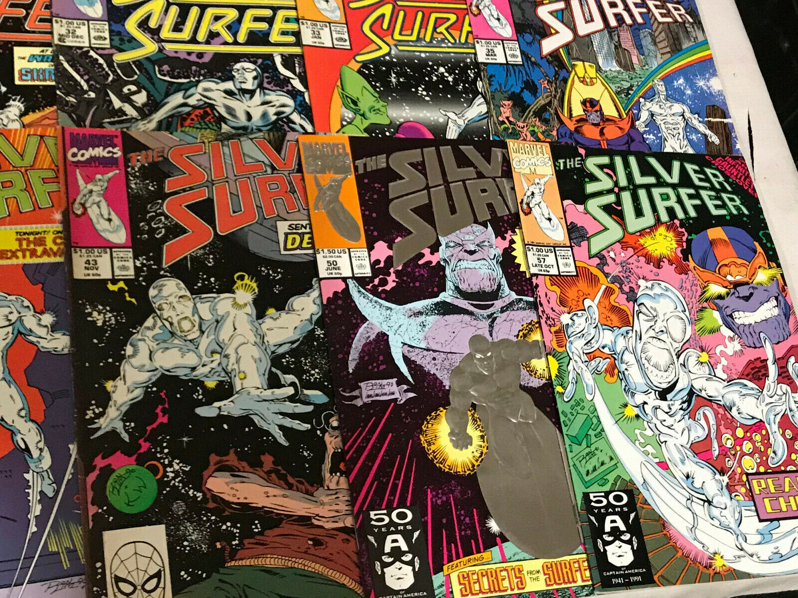 Silver Surfer#1-146 VF/NM LOT 1987 (94 Books) Marvel Comics | Comic ...