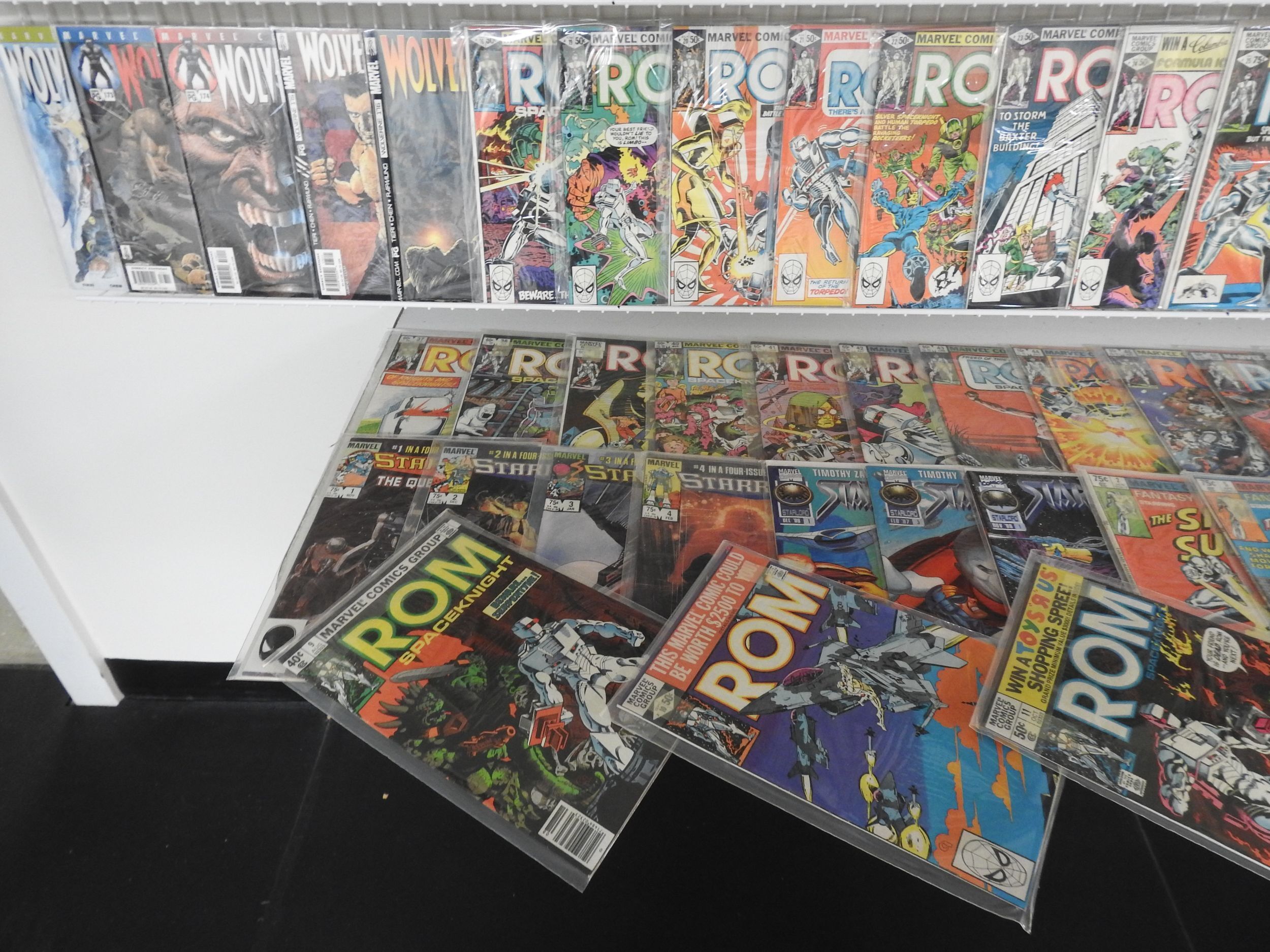 Huge Lot of 160+ Comics W/ Hulk, ROM, Wolverine, +More! Avg. FN/VF ...