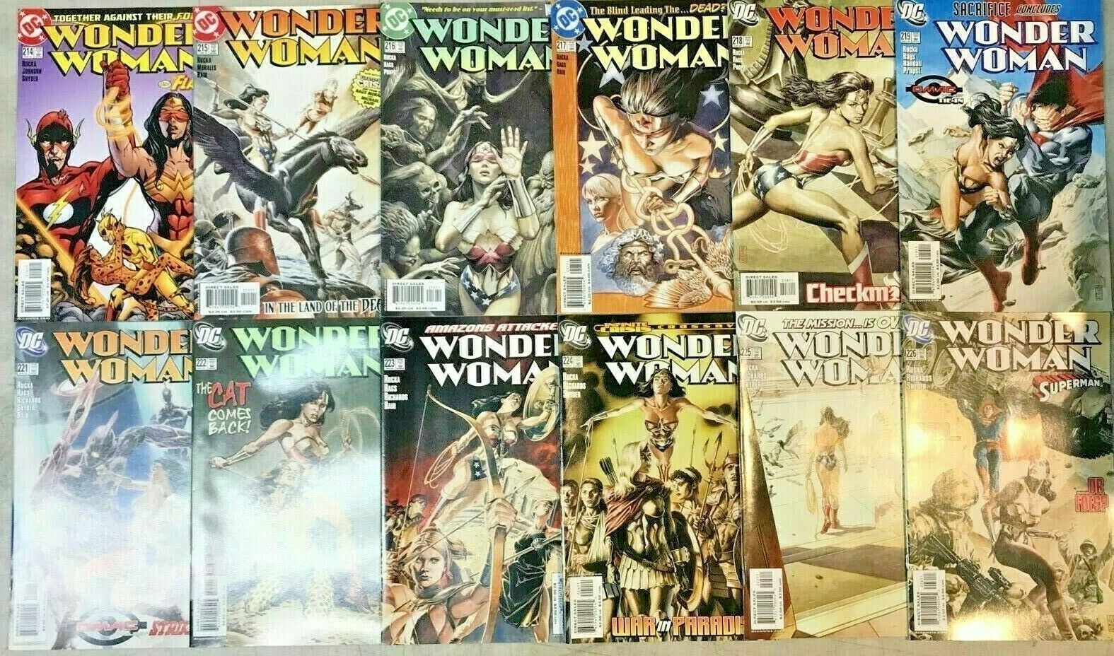 Wonder Woman#190-226 VF/NM LOT 2003 (30 Books) DC Comics | Comic Books ...