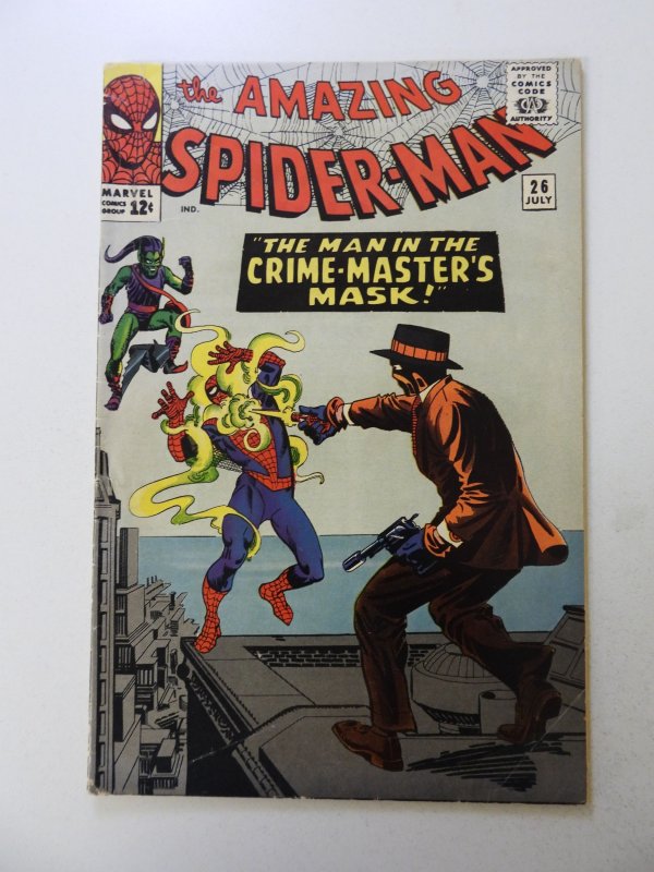 The Amazing Spider-Man #26 (1965) 1st appearance of Crime Master VG ...