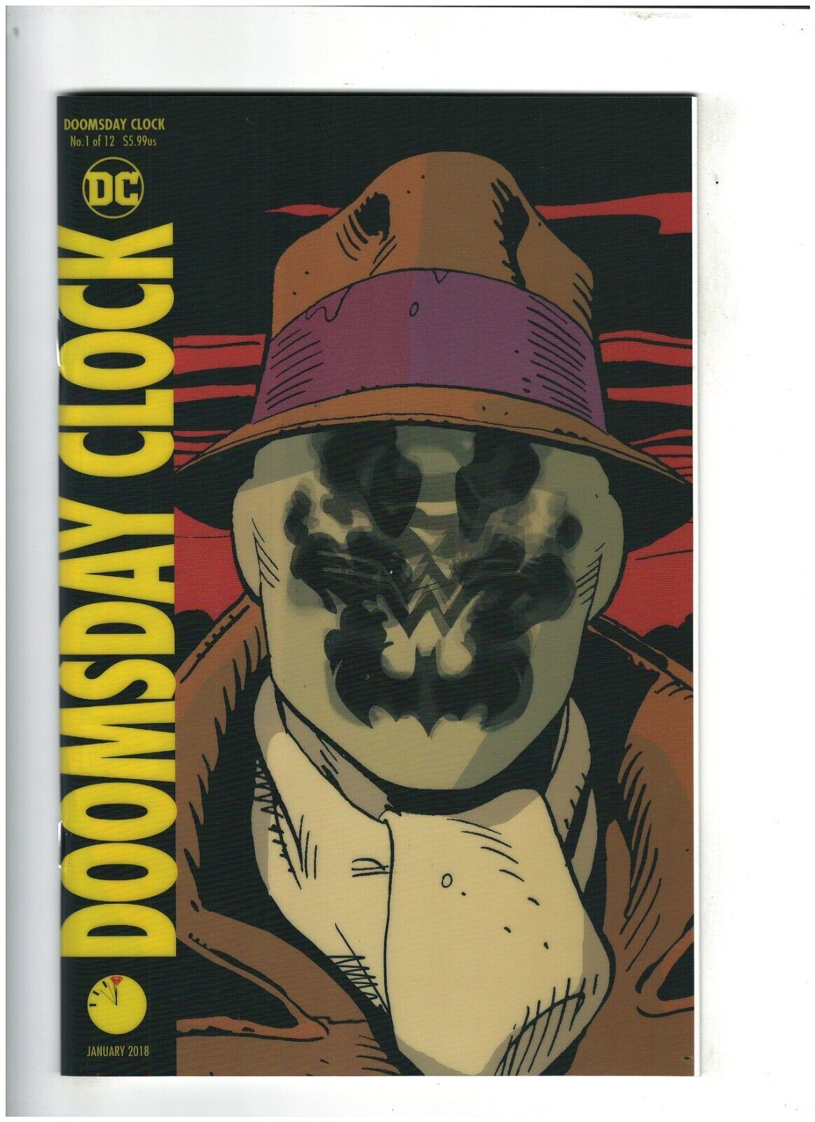 Doomsday Clock #1 NM- 9.2 DC Comics Watchmen Lenticular Cover, Superman ...