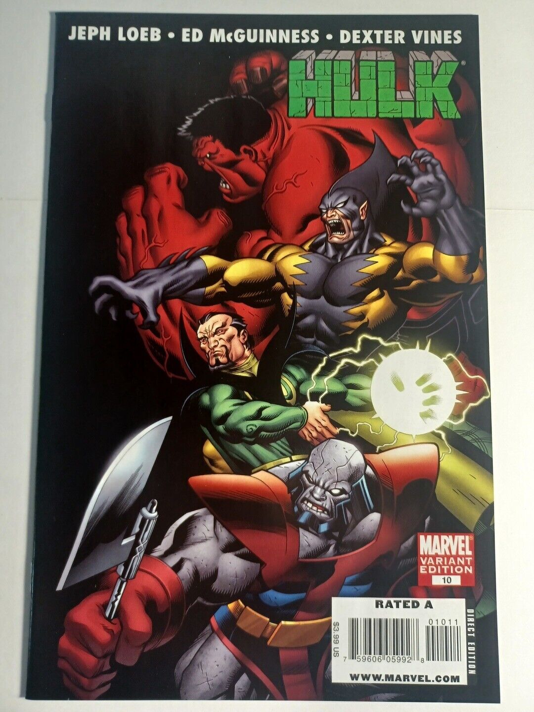 Hulk #10 NM Variant Marvel Comics c188 | Comic Books - Modern Age ...