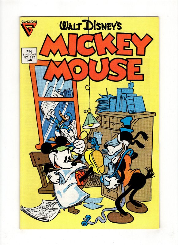 Walt Disney's: Mickey Mouse #222 (1987, Gladstone Publishing) | Comic ...