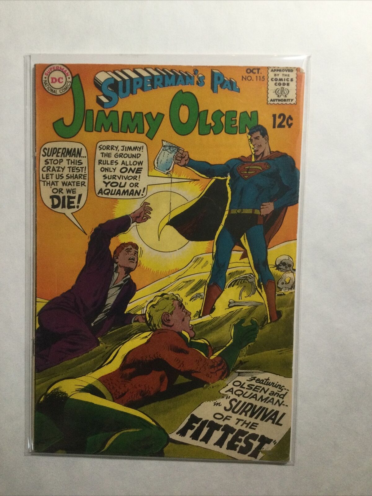 Superman’s Pal Jimmy Olsen 115 Fine- Fn- 5.5 Dc Comics | Comic Books ...