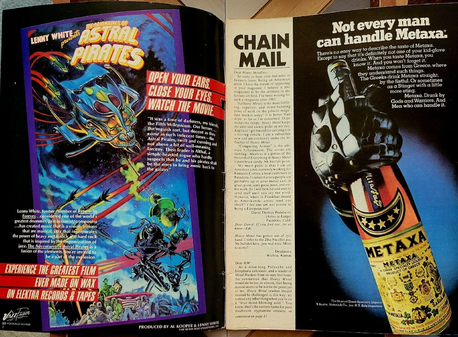 Heavy Metal VOL. 1 #13 VG+ (HM 1978) Art by Moebius and More URM the ...